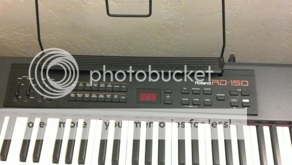 Roland RD-150 Piano & Roland KC-500 amp - Calguns.net